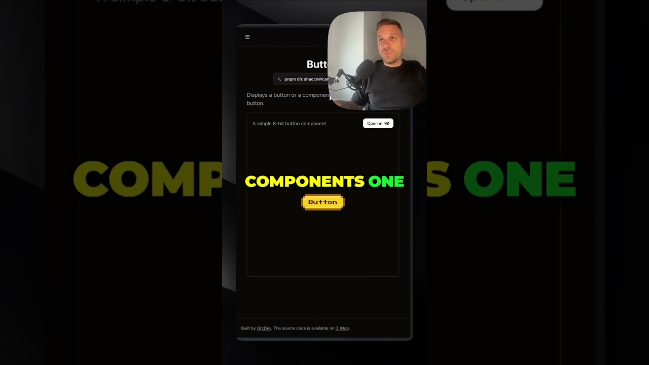 I Created 8-bit Retro Shadcn