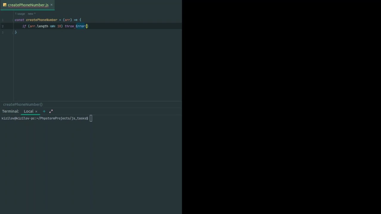 How to format phone number on javascript
