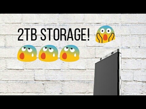 Tech News episode 1: Phone with 2TB (2000GB) storage with 4K video recording! Hi news|Best phone