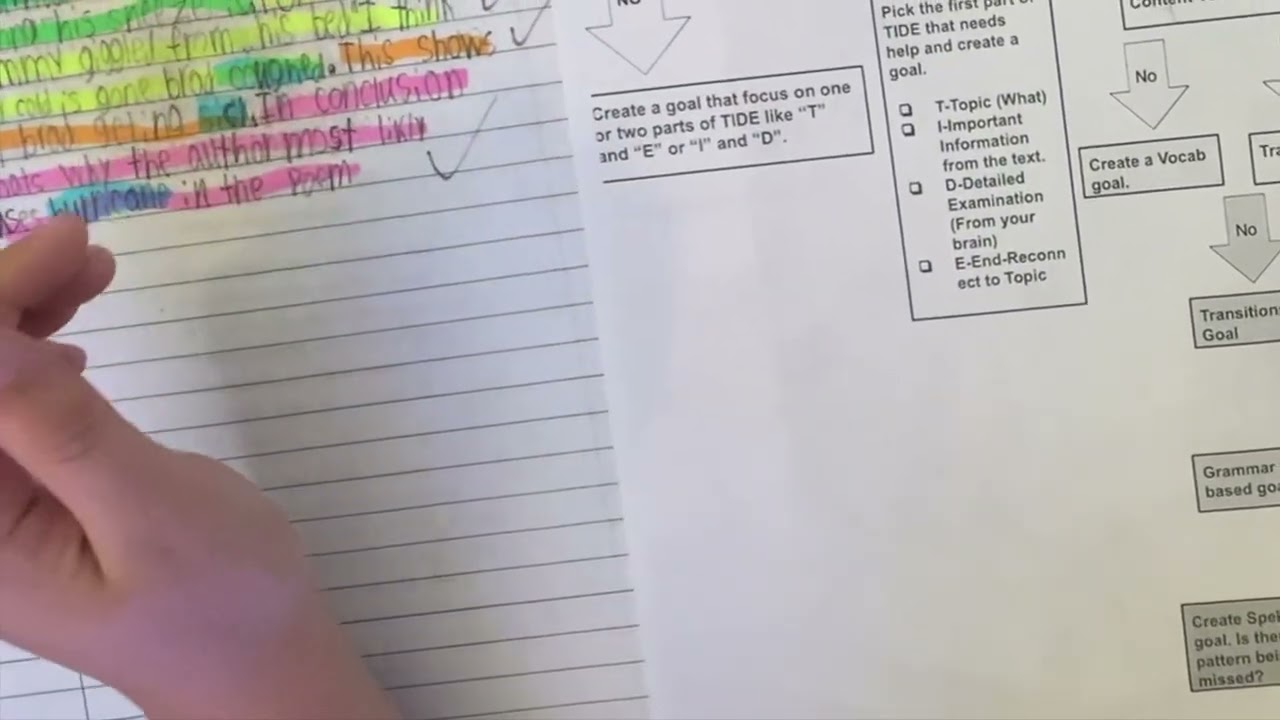 ThinkSRSD: Providing Feedback and Setting Goals