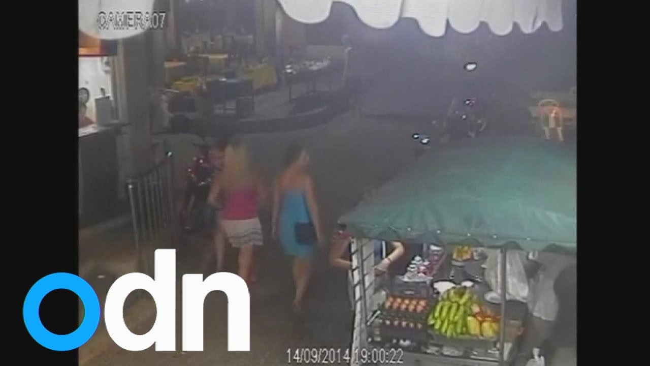 CCTV footage of murdered tourists released