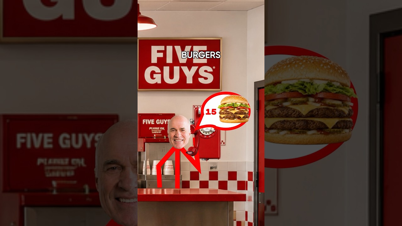 How Five Guys Was Founded 🍔 #shorts #business