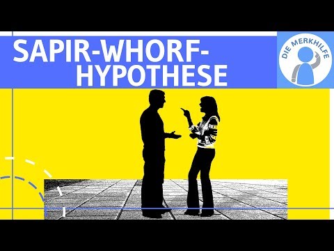 Sapir-Whorf hypothesis simply explained - origin, meaning, idea & influence of mother tongue