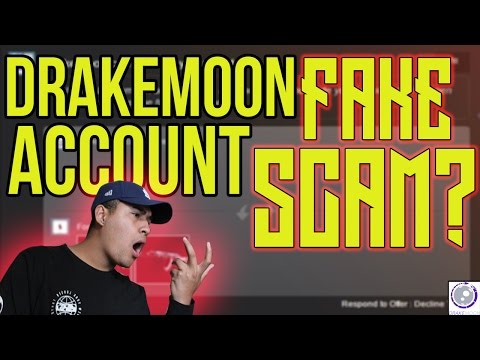 Steam Community :: Video :: DRAKEMOON FAKE ACCOUNT SCAM?