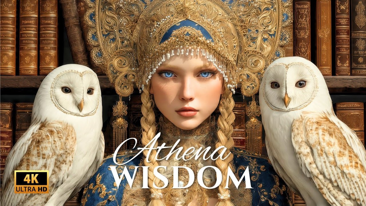 Athena Goddess of Wisdom | Relaxing Cinematic Fantasy Art