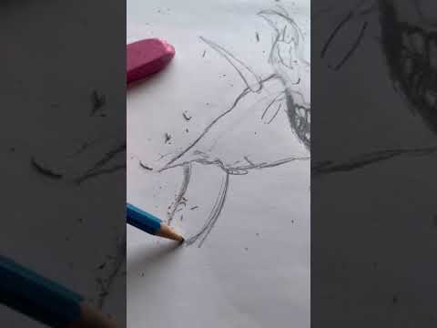Drawing the ink demon from bendy and the dark revival!