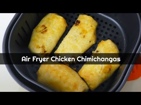 Air Fryer Chicken Chimichangas | How to Make Chimichanga in an Air Fryer | Omorc Air Fryer Review
