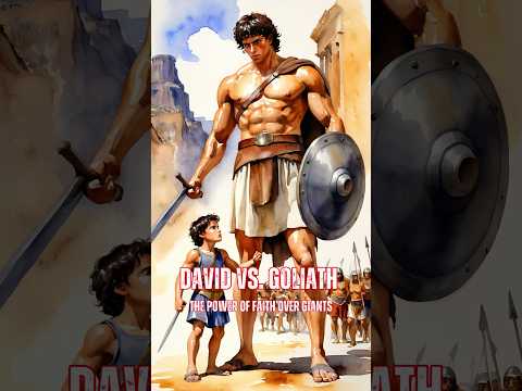 David and Goliath: How Faith Defeats Giants #shorts #bible #biblestories