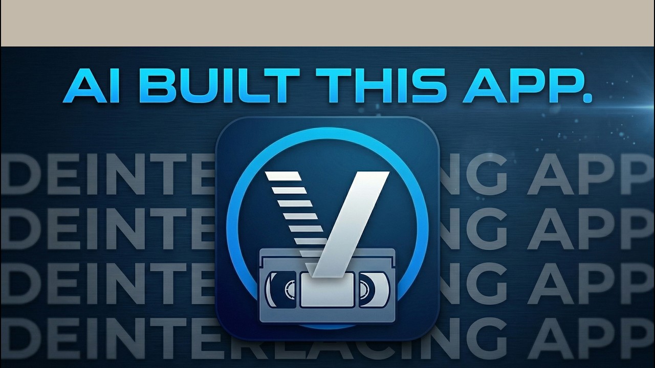 One-click de-interlacing for your video captures