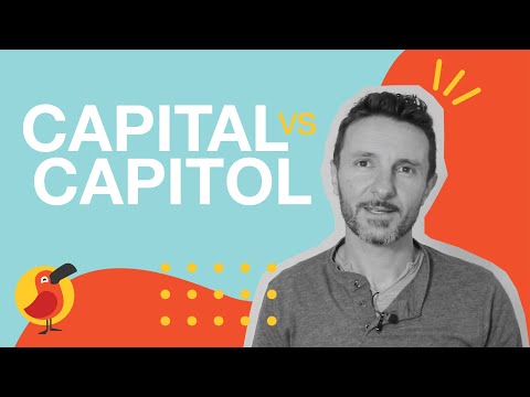 Capital vs Capitol