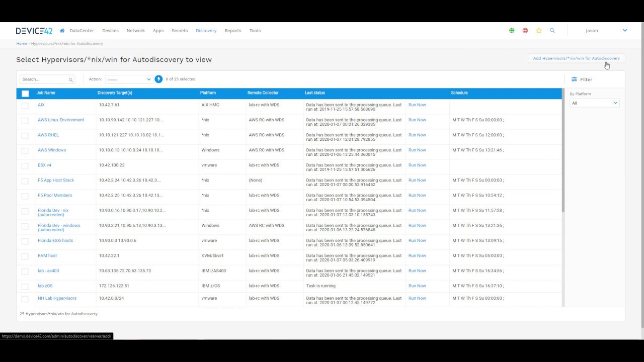 Advanced Discovery Overview