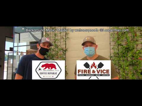 California Coffee Republic and Fire & Vice (just opened)