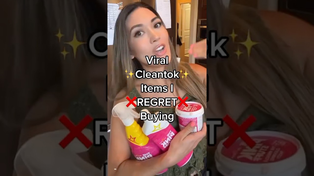 Viral Cleantok Items I Regret Buying #cleantok #cleaninghacks #cleaning