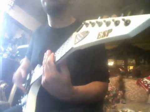 ESP Explorer - Diamond Plate 2010 Snow White | Reverb