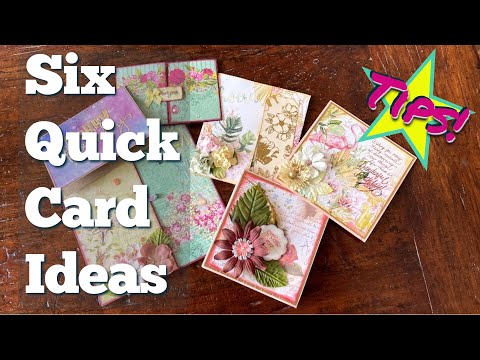Six Easy Card Ideas | Creator's Image Studio