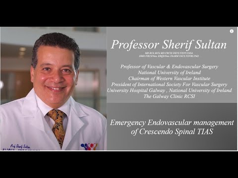 Emergency Endovascular management of Crescendo Spinal TIAS