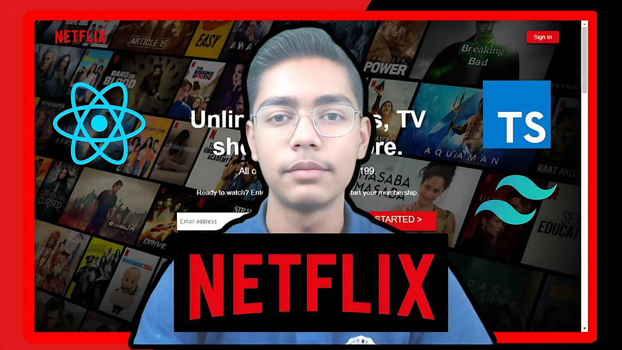 Make A Netflix Clone Using React, Typescript & Tailwind CSS