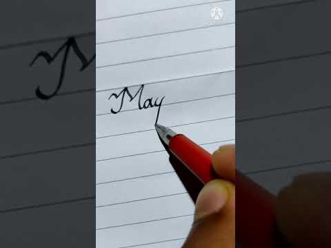 mayank - name in beautiful handwriting | Calligraphy style | #shorts #englishwriting