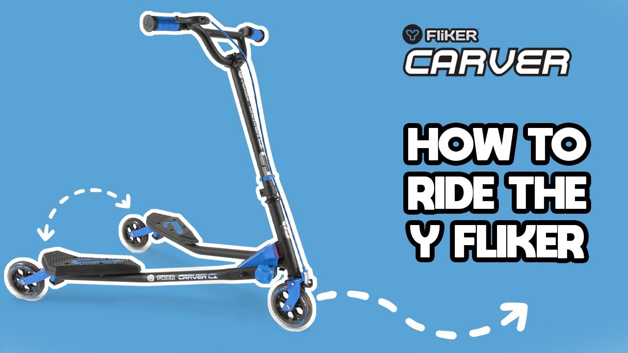 Yvolution Y Fliker 3-Wheeled Scooter | Learn to Ride