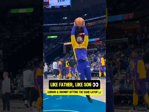 LeBron got fancy after Bronny๐ญ