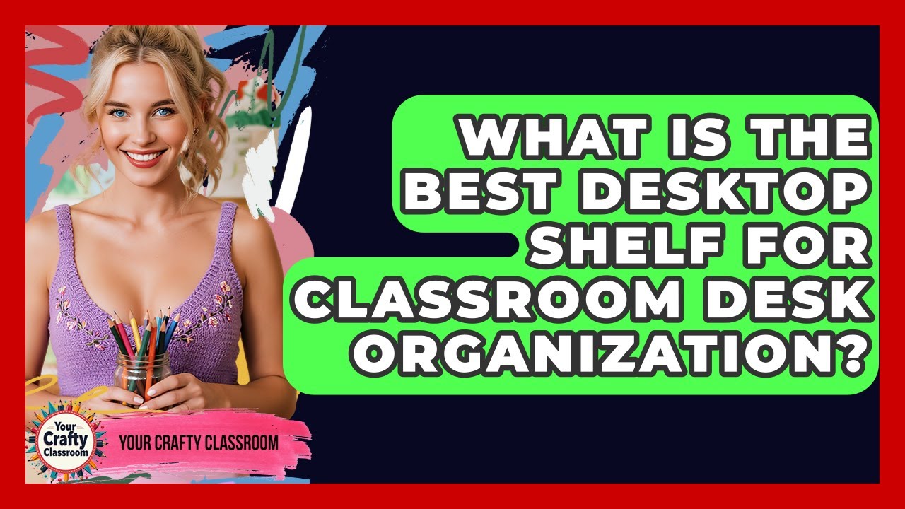 What Is The Best Desktop Shelf For Classroom Desk Organization? - Your Crafty Classroom