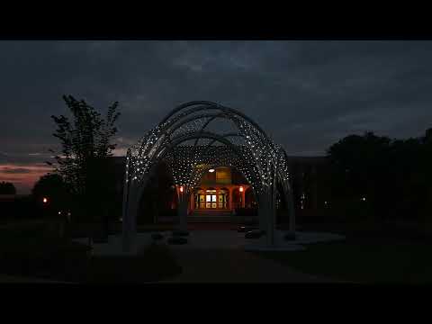 Constellation Garden - a memorial sculpture at UNC-Charlotte