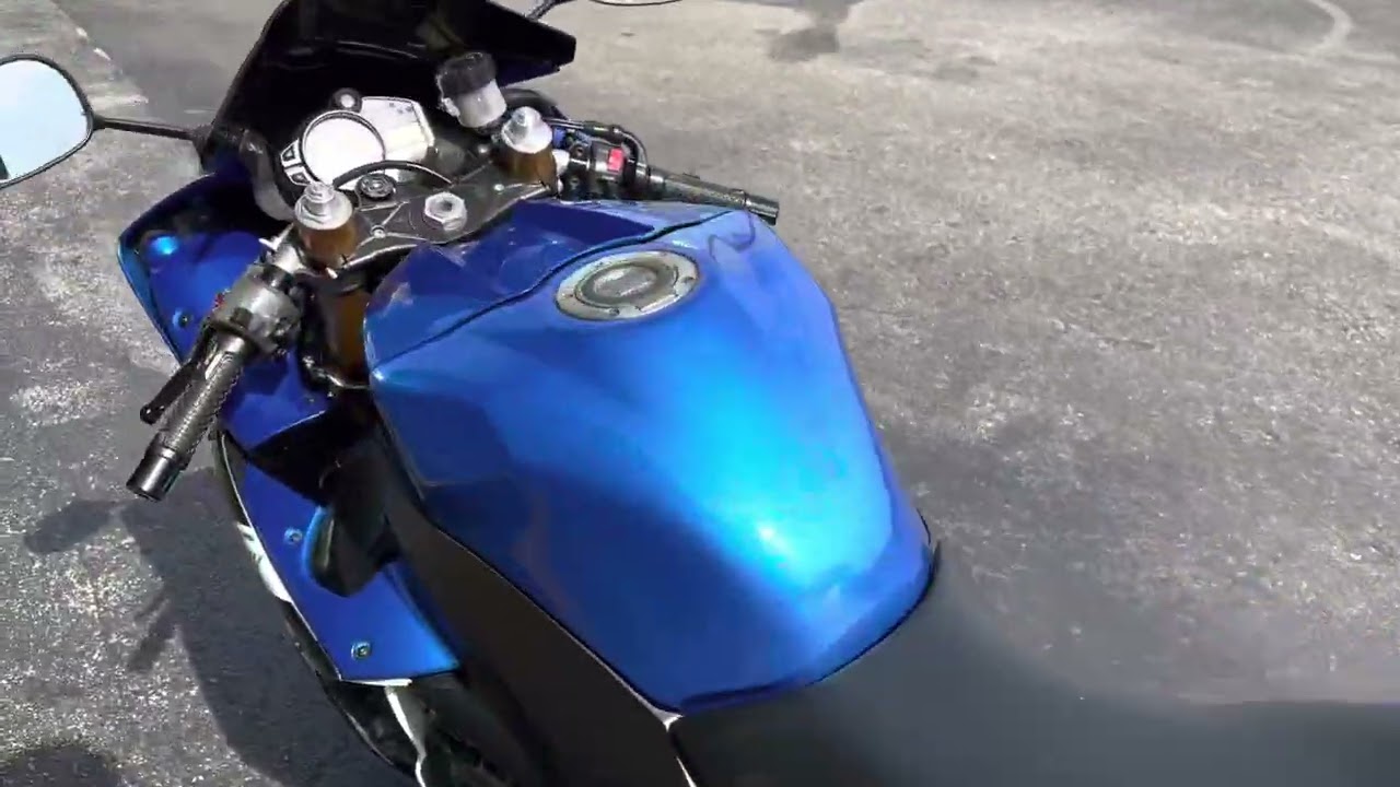 2012 Yamaha YZF-R1 Blue/White