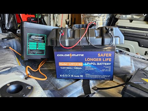 Is this enough Power for a FULL Days Trip? Newport Vessels Battery Box and Goldenmate 110Ah LifePO4