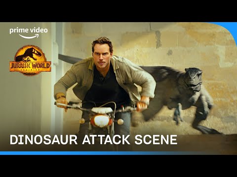 Jurassic World Dominion - Attack Scene | Chris Pratt, Bryce Dallas Howard | Prime Video India