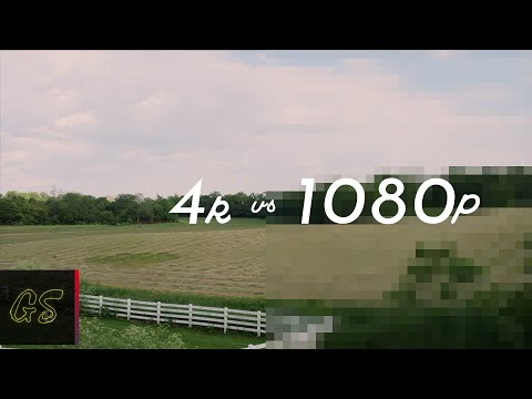 4k vs 1080p - Can you tell a difference on YouTube?