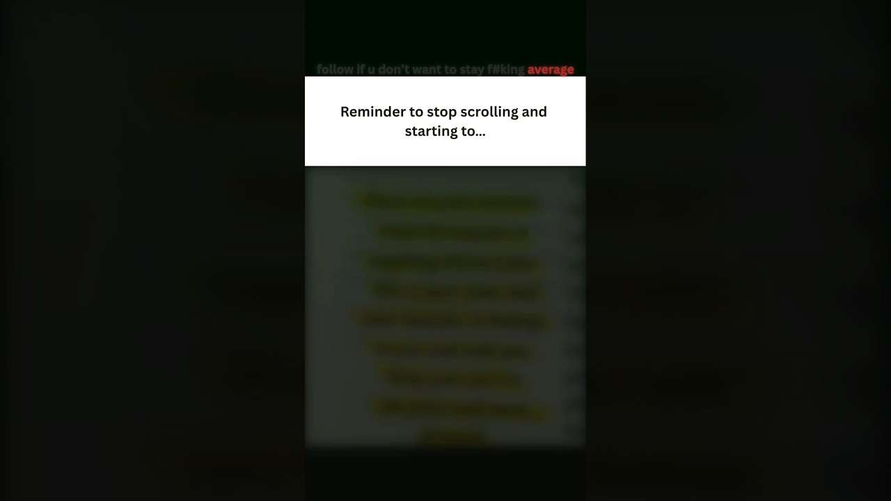 Every scroll is stealing your dream.#truedialogue ##zarooratrishta