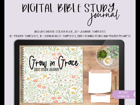 Digital Bible Study Journal