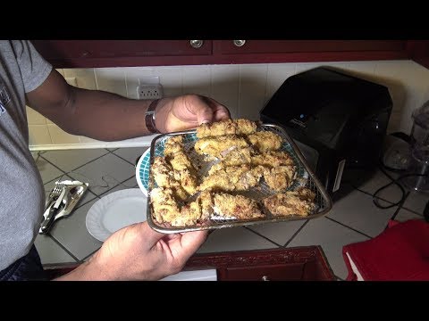 Air Fried Gator Tenders, Power Air Fryer Oven Elite Recipe (Alligator)