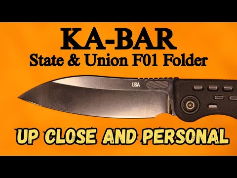KA-BAR State & Union F01 Folder Knife