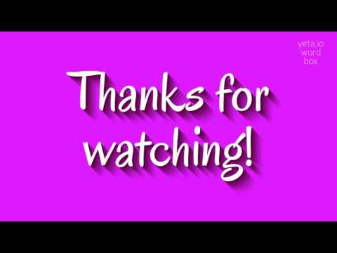 How to say "psalm's"! (High Quality Voices)
