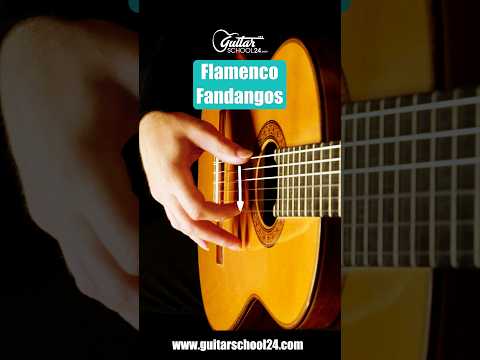 Flamenco Fandangos 💃 Guitar Tutorial 🎶 Rasgueado Compas Fandangos de Huelva #guitar