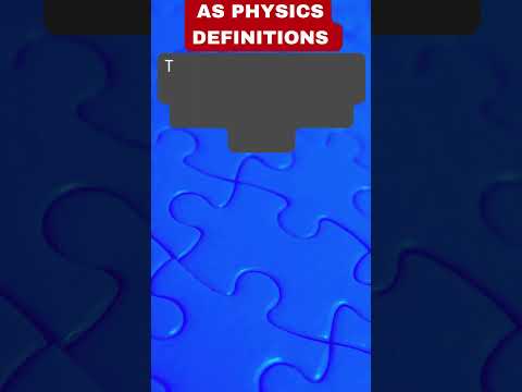 CAIE AS Physics Definitions - Amplitude