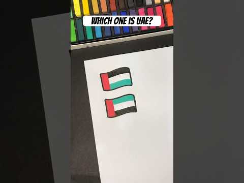 Which one is UAE Flag #uae #flag #shorts #youtubeshorts