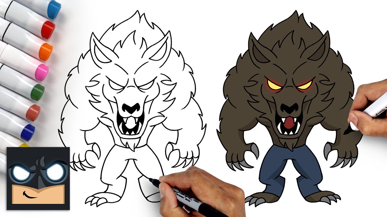 Werewolf By Night | How To Draw Werewolf Tutorial
