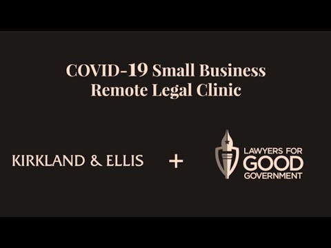 COVID-19 Small Business Remote Legal Clinic | Pro Bono