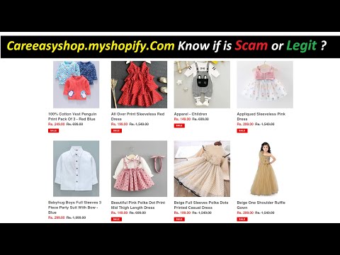 easy shop ! easy shop reviews ! easy shop myshopify ! Careeasyshop.myshopify.Com is Scam or Legit ?