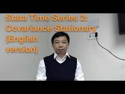Stata Time Series 2: Covariance Stationary Process (English version)