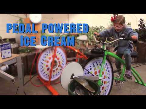 Making Ice Cream with Bike Power