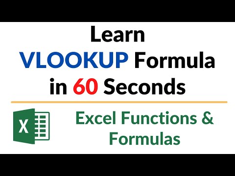 VLOOKUP function in Excel