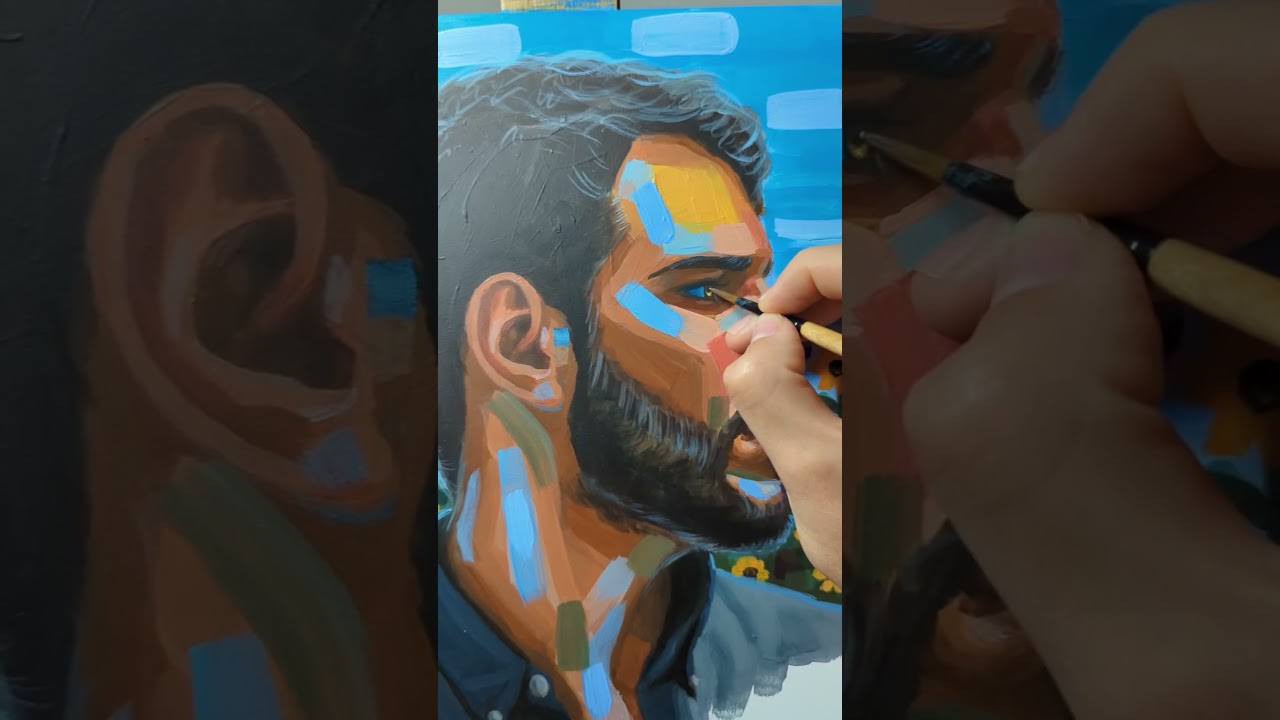 Portrait Painting Abstract Realism