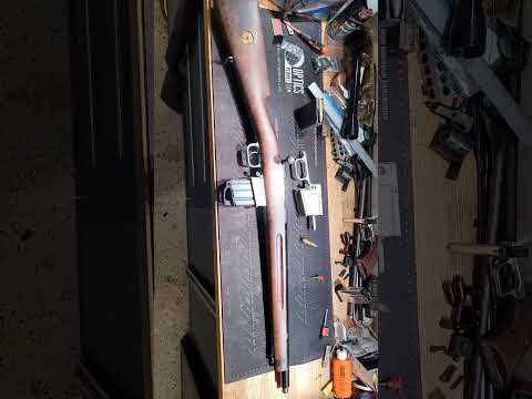 1893 spanish mauser 458 socom with ar15 magazines: Project build componets overview.