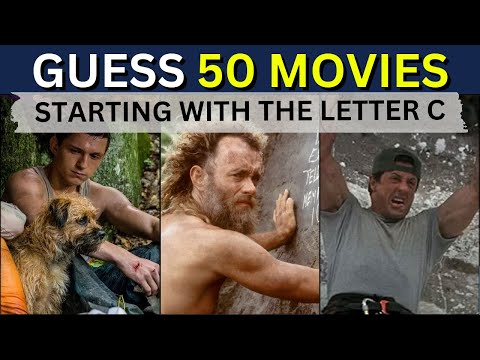 Guess the Movie: Starting with the Letter C | 50 Film Quiz