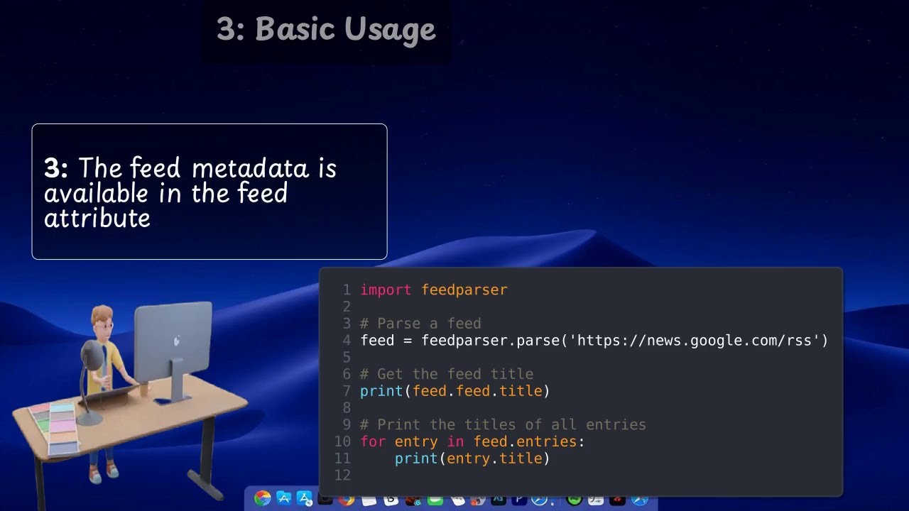 Feedparser -  Parse Atom and RSS feeds in Python