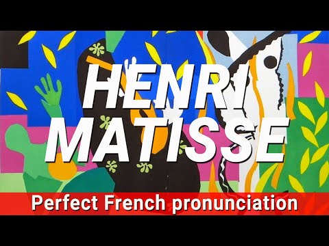 How to Pronounce HENRI MATISSE In French correctly | French Pronunciation