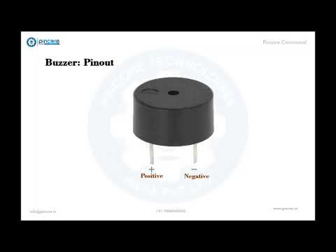 What is Buzzer? | Working Principle of Buzzer | Pincore Communal
